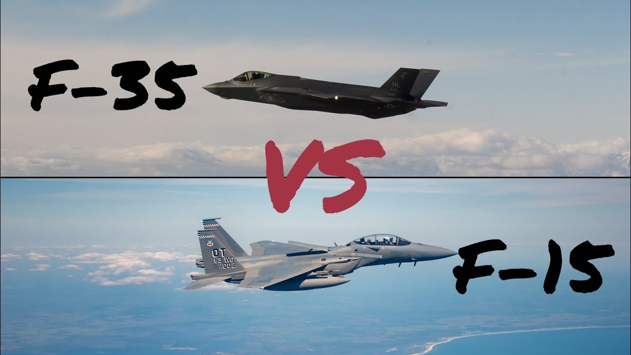 AC7 | F-15 vs F-35 (2v2) - YouTube