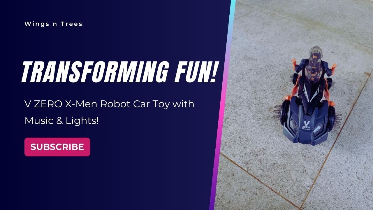 Transforming Fun! V ZERO X-Men Robot Car Toy with Music & Lights - YouTube