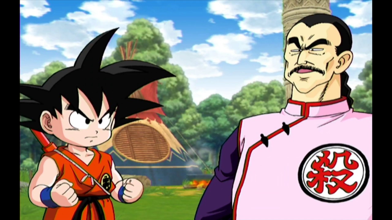 Dragon Ball: RoKP- Kid Goku Vs. Mercenary Tao Boss Fight - YouTube