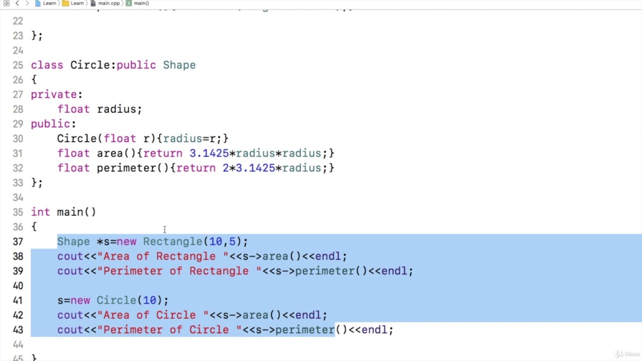 177 Program To Demonstrate Polymorphism Youtube