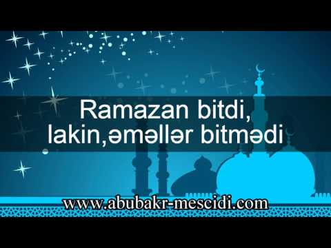 Yaşar Süleymanlı - Ramazan bitdi, lakin, əməllər bitmədi!