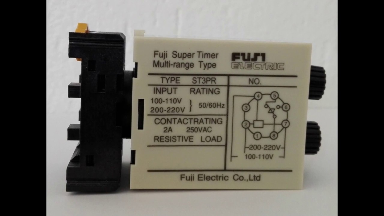 Temporizador doble. Timer ST3 - YouTube