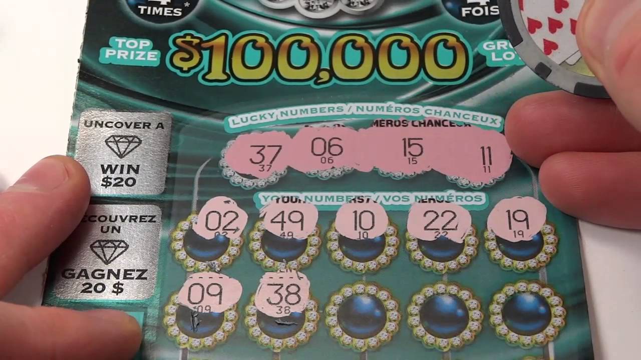 Black Pearls Lottery Scratchcard - YouTube