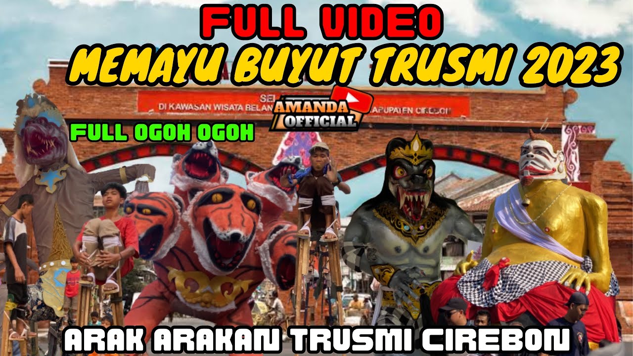 FULL VIDEO ️ ARAK ARAKAN MEMAYU BUYUT TRUSMI 2023 // FULL OGOH OGOH KARNAVAL MEMAYU BUYUT TRUSMI ...