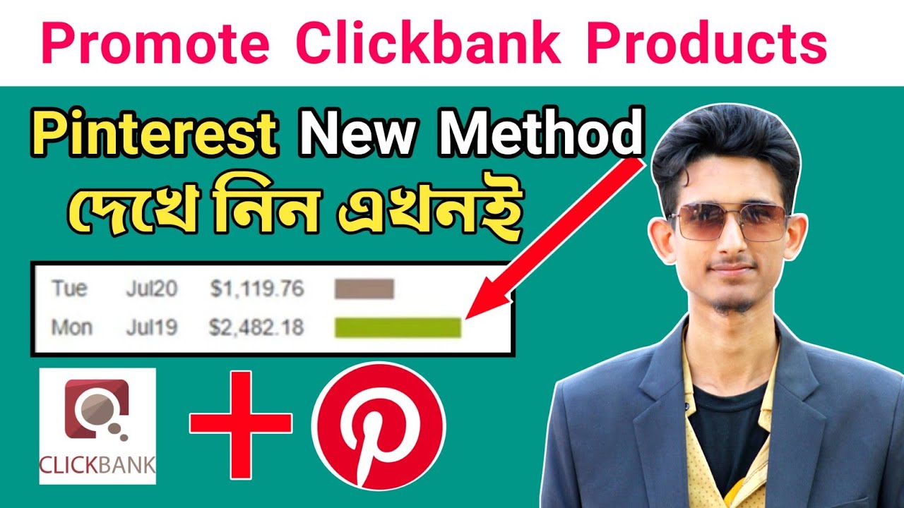How To Promote Your Clickbank Products With Pinterest in Bangla (Free ...