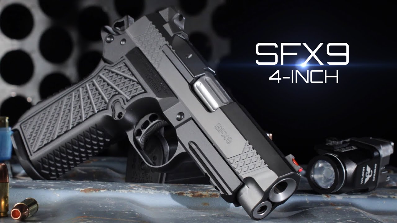 The SFX9 4-inch HC Solid Frame X-TAC 15-Round 9mm by Wilson Combat ...