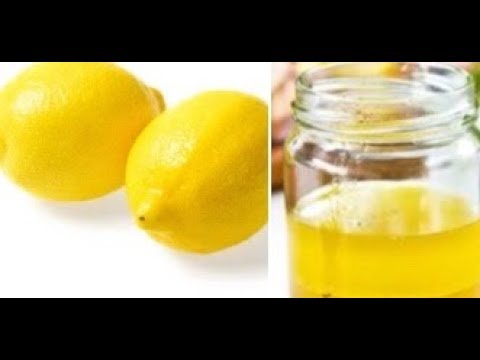 How To Make Lemon Oil / Best Method - YouTube