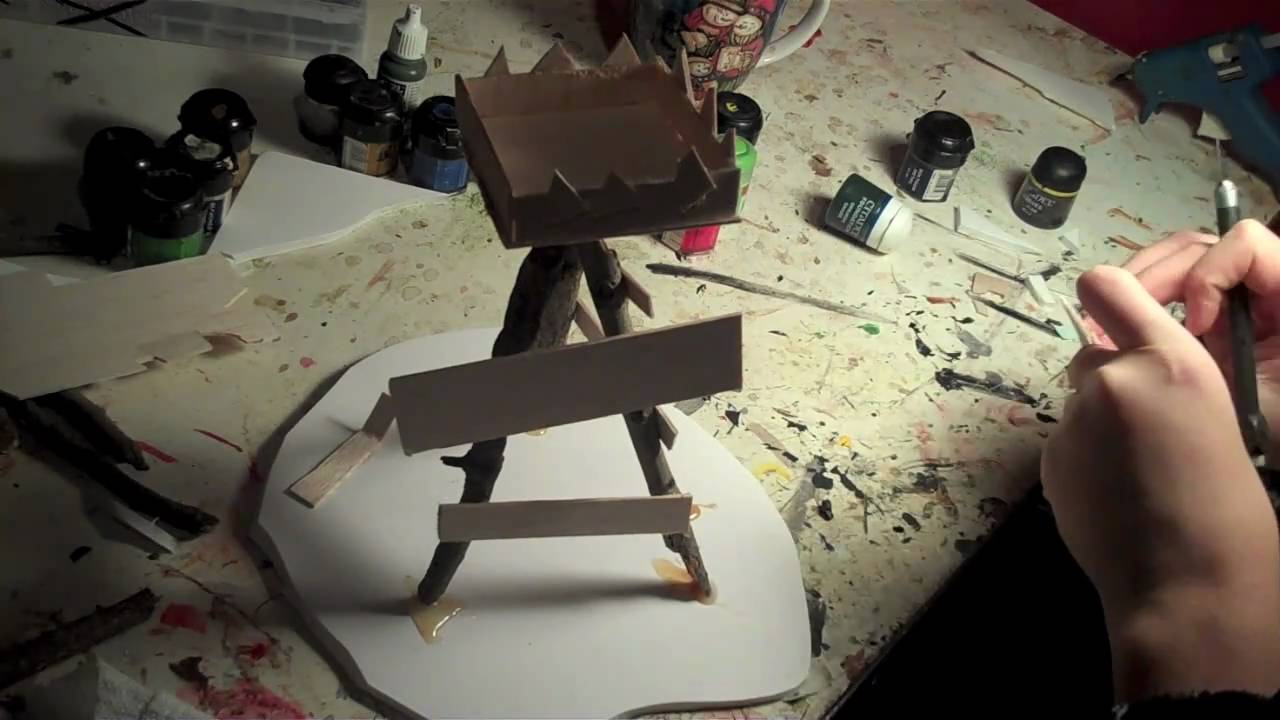 How to make an Ork Waaagh! Banner Part 1 (HD) - YouTube