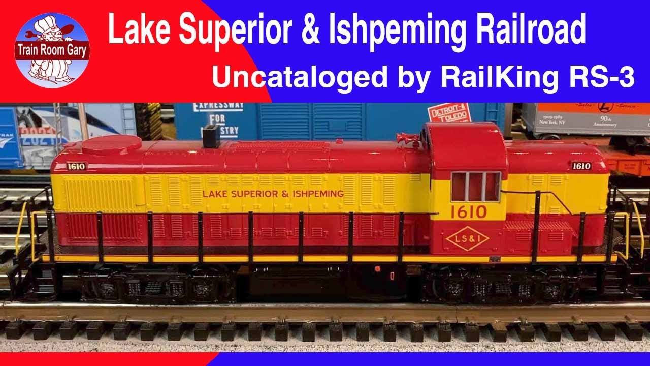 Lake Superior & Ishpeming Railroad • Uncataloged RailKing RS 3 Diesel ...