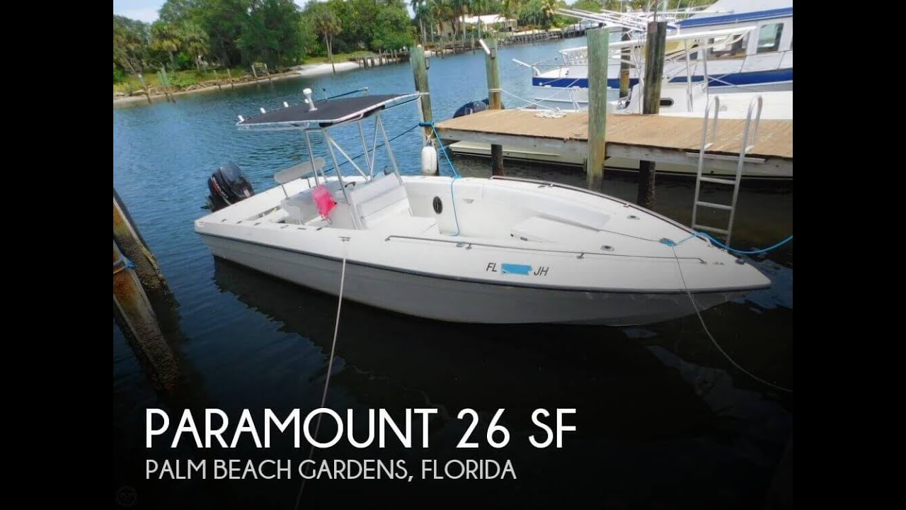 [UNAVAILABLE] Used 1995 Paramount 26 SF in Palm Beach Gardens, Florida ...