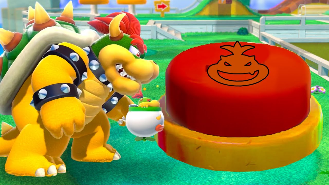 What happens if Bowser Jr. Press the Forbidden Bowser Button in Bowsers ...