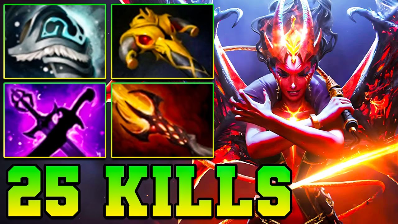 25 Kills QOP Dota 2 Mid - Best Queen Of Pain Dota 2 Pro Gameplay Guide ...
