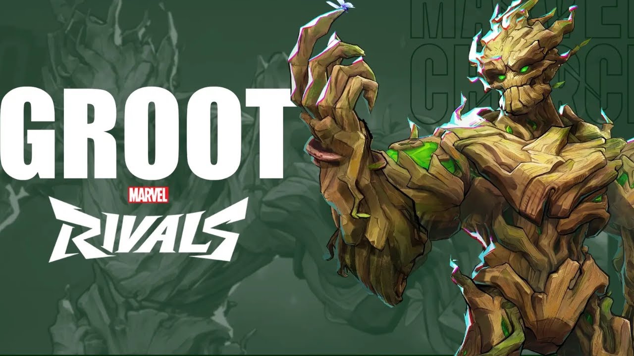 Marvel Rivals : Groot - Realistic Next-Gen Ultra Graphics [4K UHD 60FPS ...