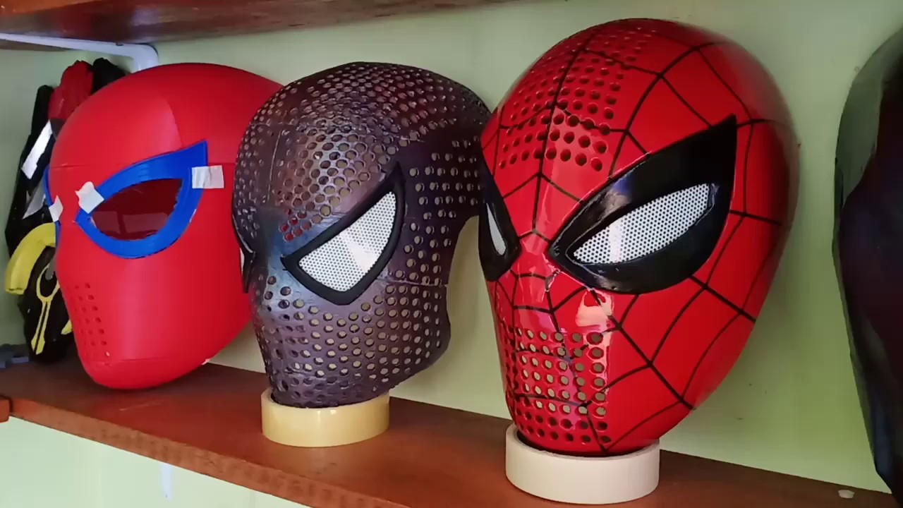 CARA MEMBUAT LENSA MATA SPIDERMAN - YouTube