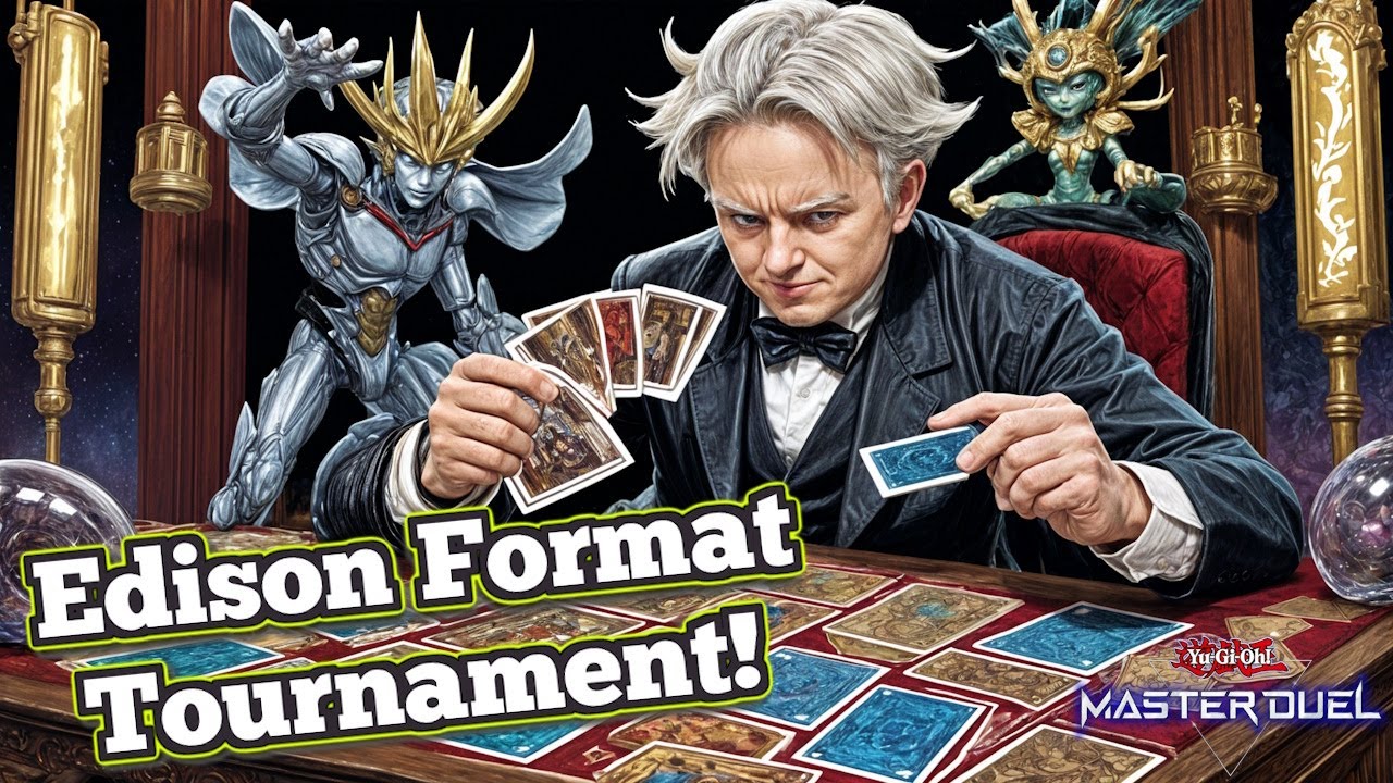 Master Duel EDISON FORMAT Tournament! FREE ENTRY! - YouTube
