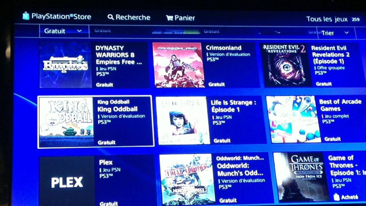 Comment avoir des jeux GRATUIT sur PS3!!! - YouTube