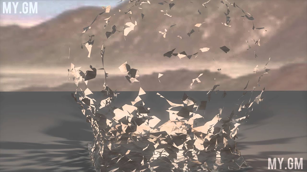 Pyramid explode (test) - YouTube