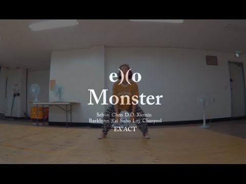 Monster by Exo Easy Mirrored Dance Tutorial 13 _ with Learning Korean~!