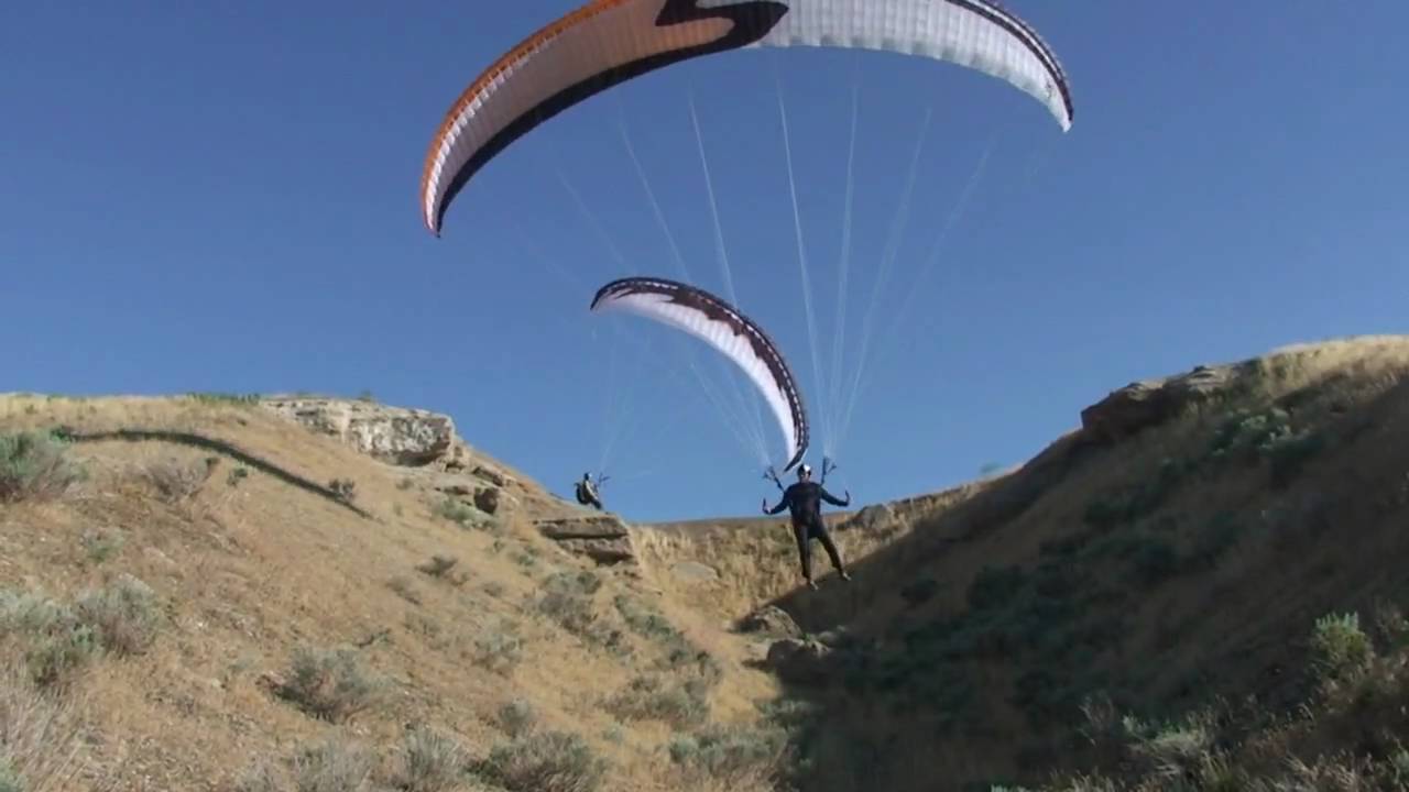 Paragliding Extreme Glider Control 5: SUPERDELL vs His Student ...