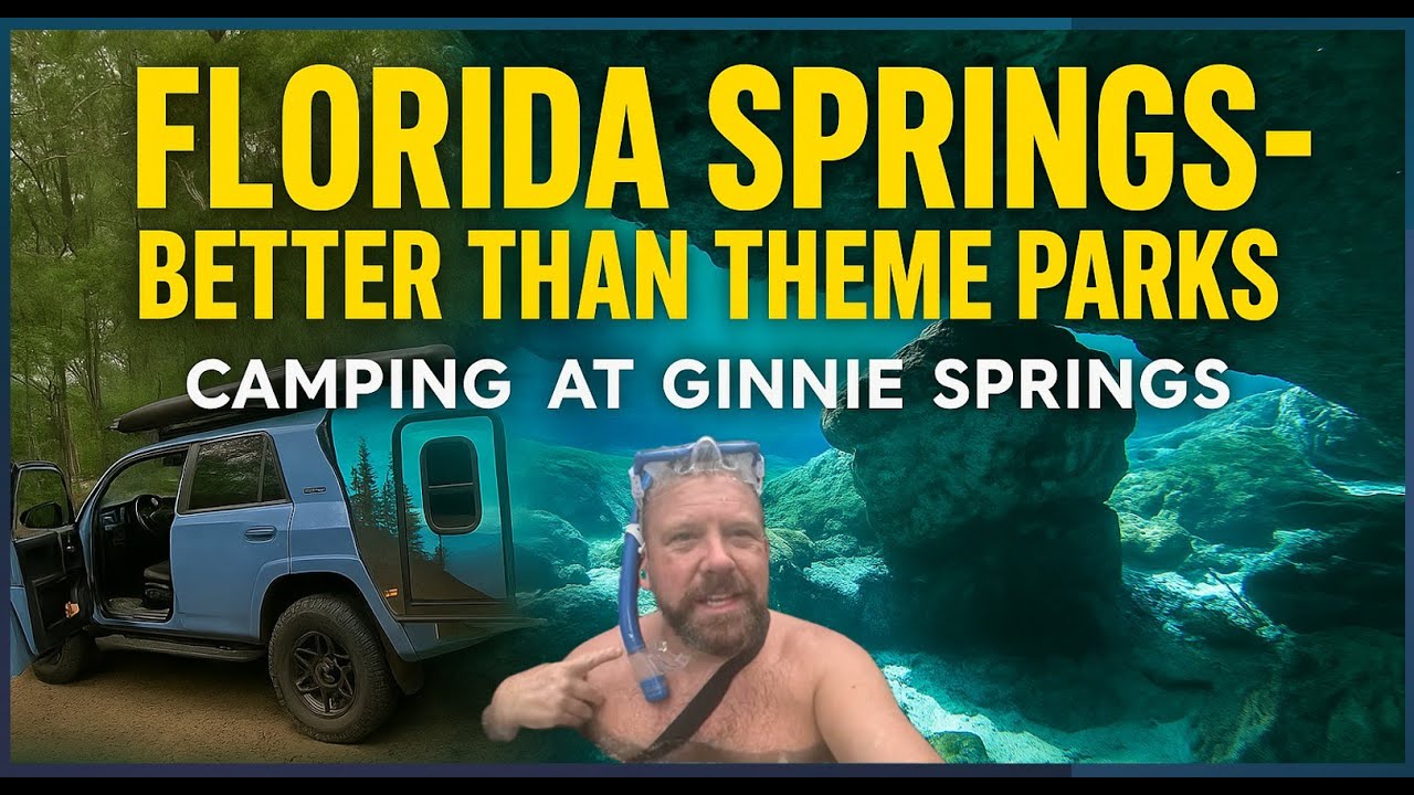 Found Florida's Best Kept Secret - Camping at Ginnie Springs - YouTube