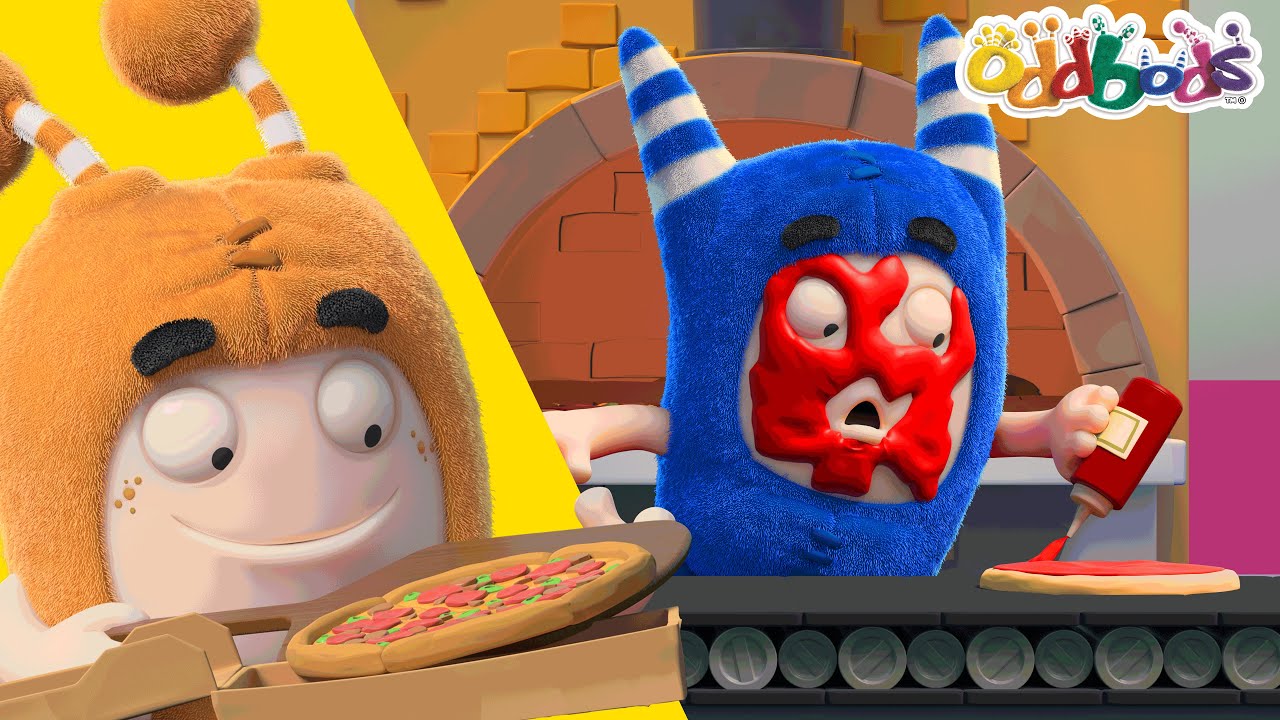 Oddbods | Yeni Video | Pizza Yapmak - Making Pizza | çizgi Film Türkçe ...