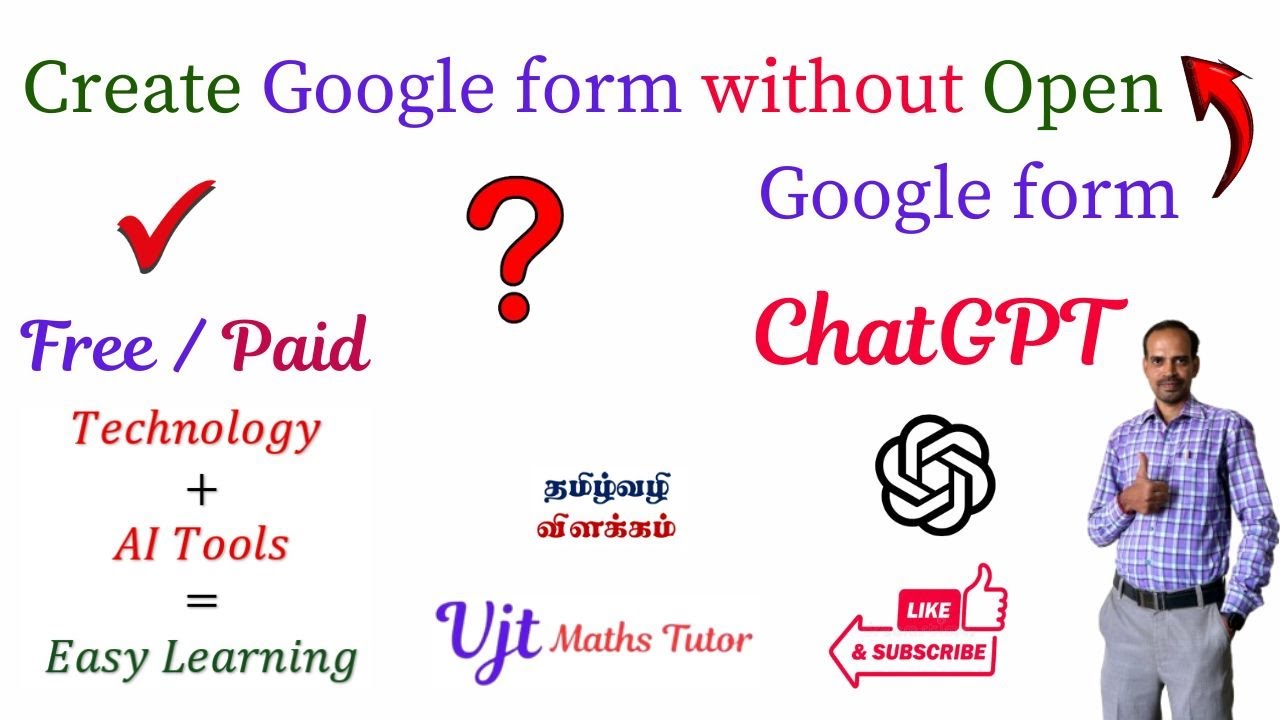 Create Google form Using ChatGpt - YouTube
