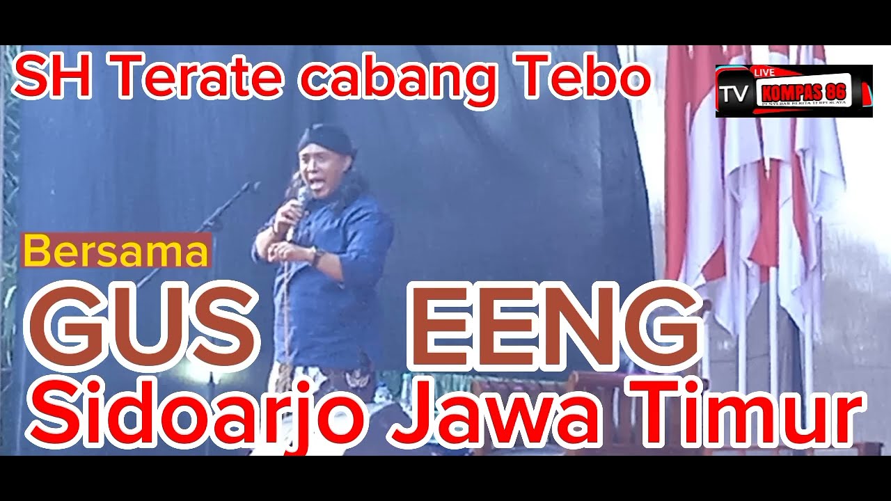 GUS EENG bersama wong SH Terate cabang Tebo - YouTube