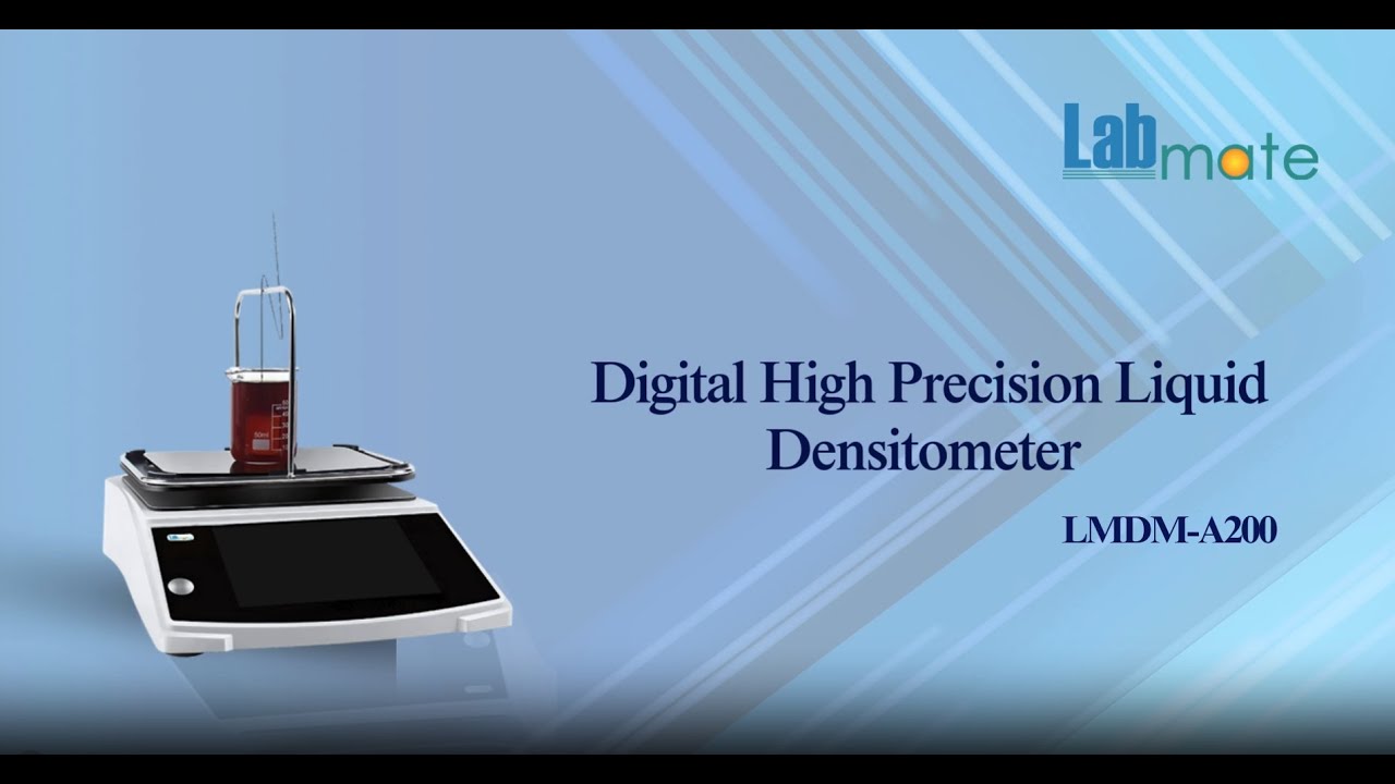 Digital High Precision Liquid Densitometer LMDM A200 - YouTube