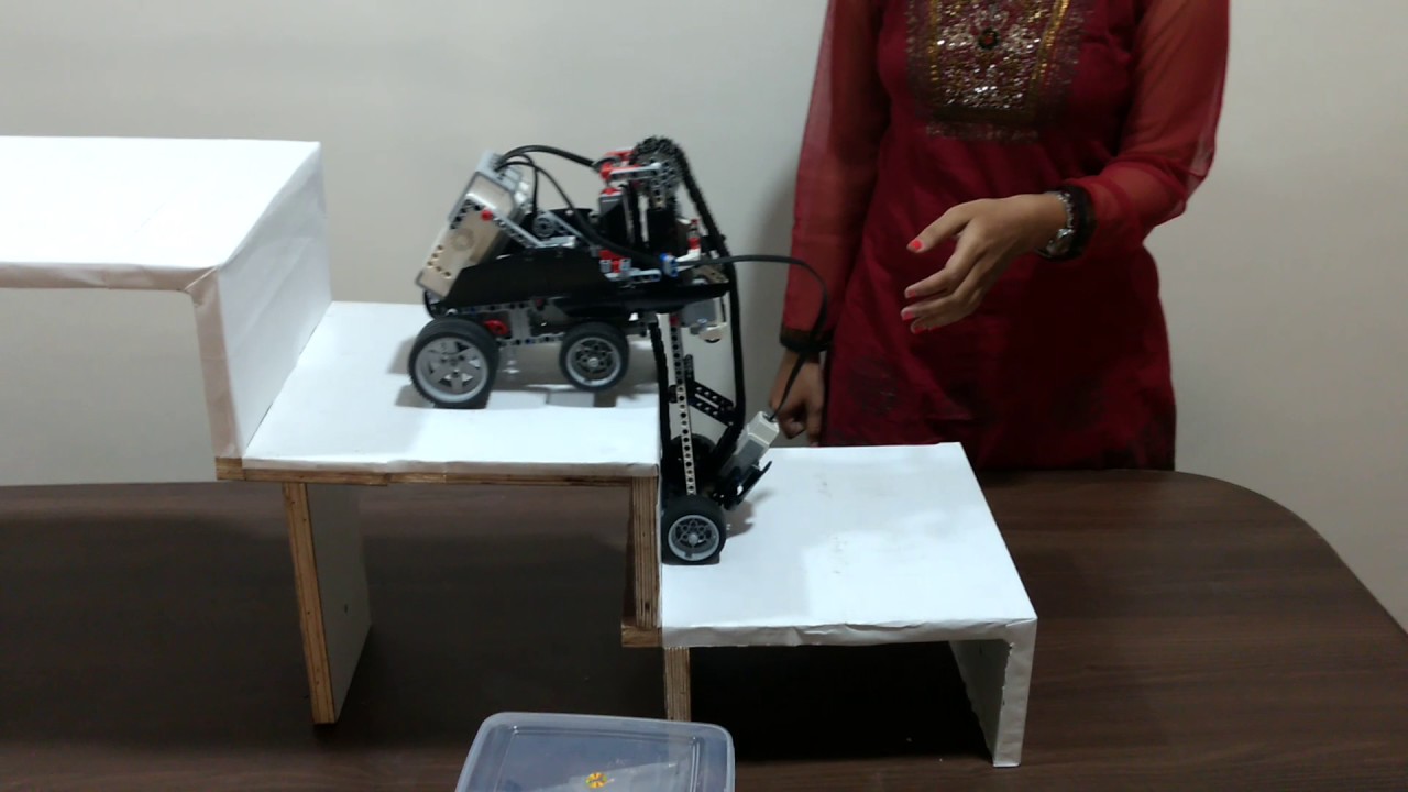 Stair climbing Robot - YouTube