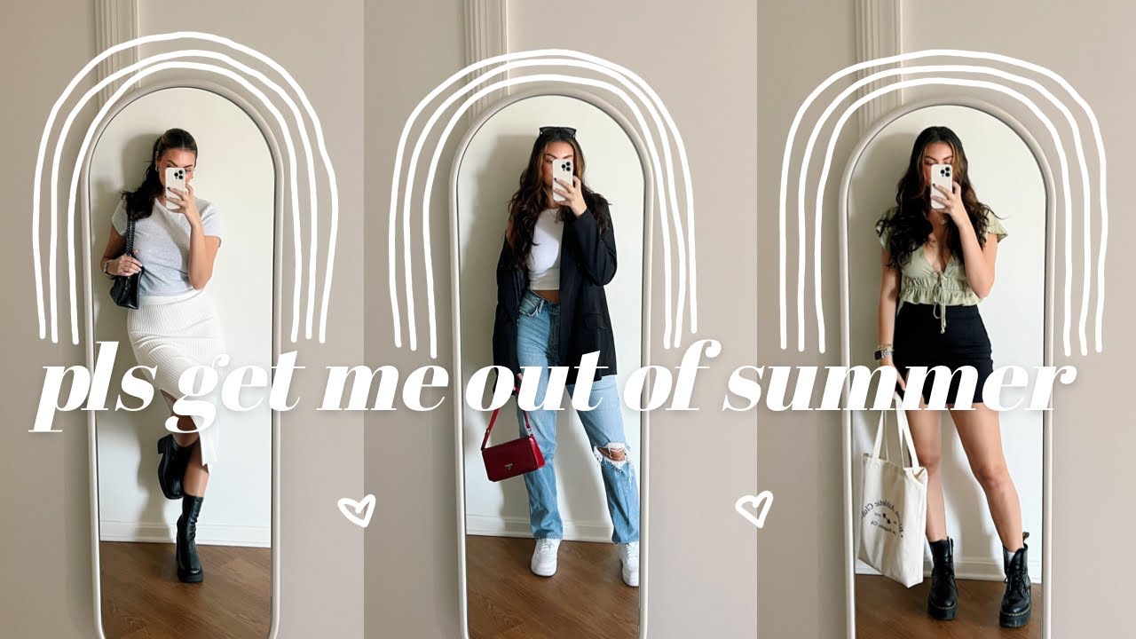 10 Fall Fits | because summer is the absolute worst - YouTube