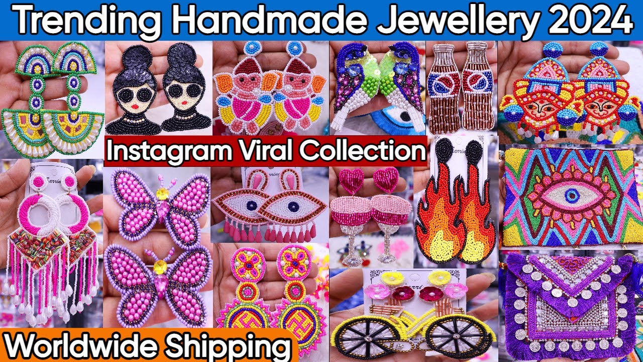 Premium Fancy Unique Handmade Jewellery Collection 2024 | Most ...