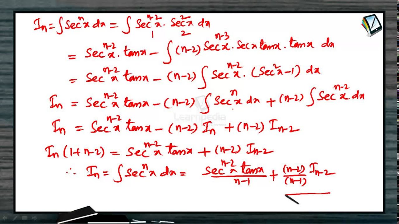 Successive Reduction Integration - YouTube