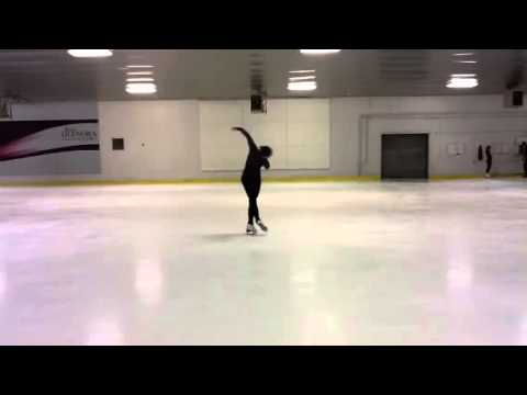 Contemporary Choreography - Leaning Upright Spin - New Moves - YouTube