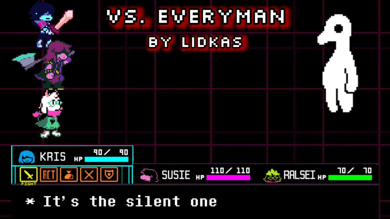 Deltarune - Vs. EVERYMAN (Boss Fight Theme Concept) - YouTube