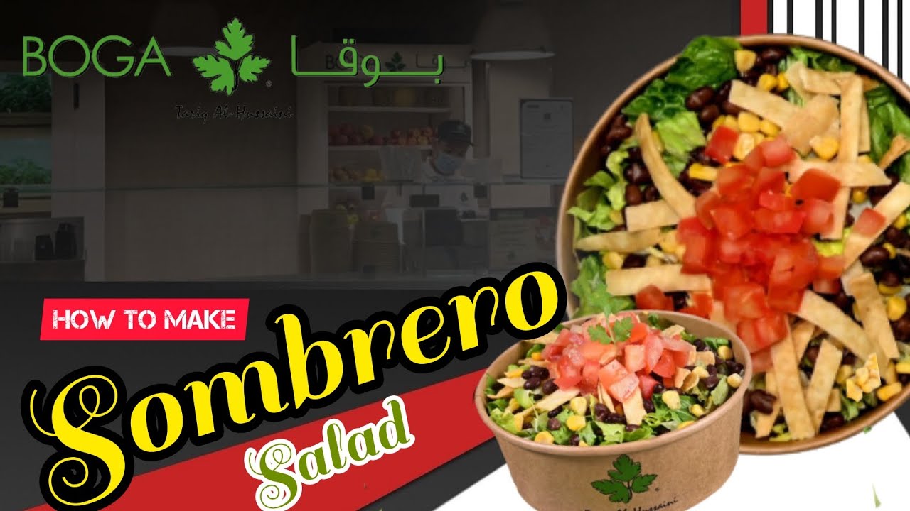 SOMBRERO SALAD | Tutorial & Mukbang 🟢 Boga Tariq Al-Hussaini - YouTube