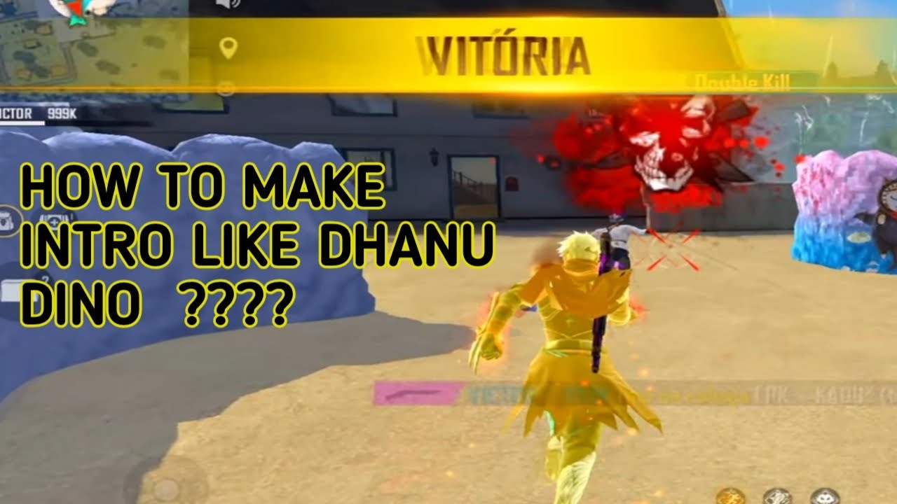 DHANU DINO INTRO BY SASI FF GAMER - YouTube