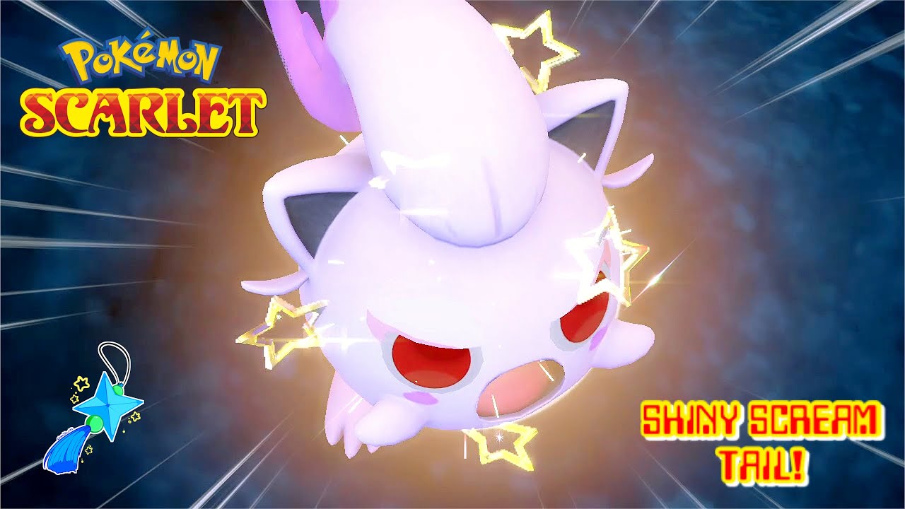 Pokémon Scarlet: SHINY SCREAM TAIL VIA FAIRY SANDWICH BOOST! - YouTube