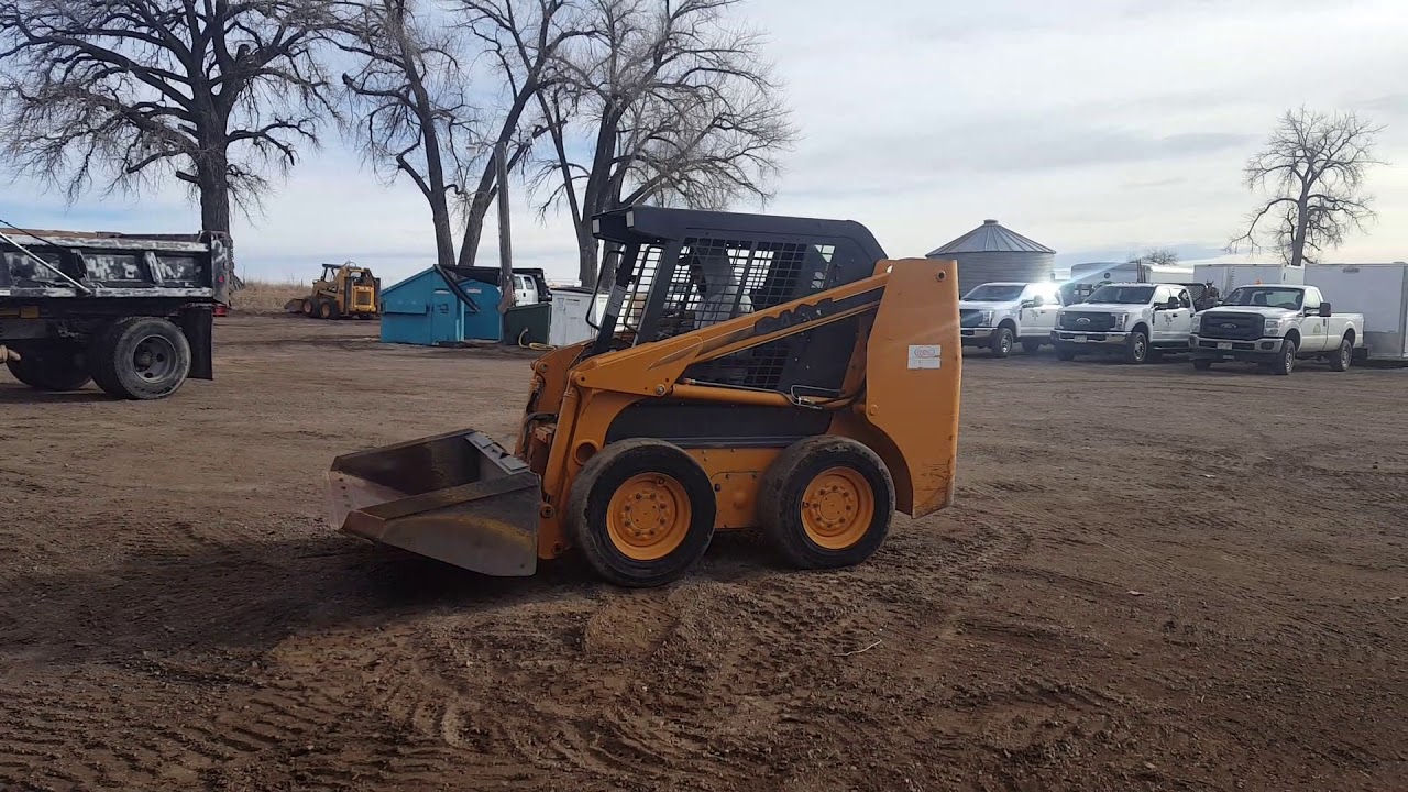 Case 40xt Skid Steer sells March 20 on BigIron Auction - YouTube