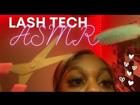 [ASMR POV] LASH TECH DOES YOUR LASHES - YouTube
