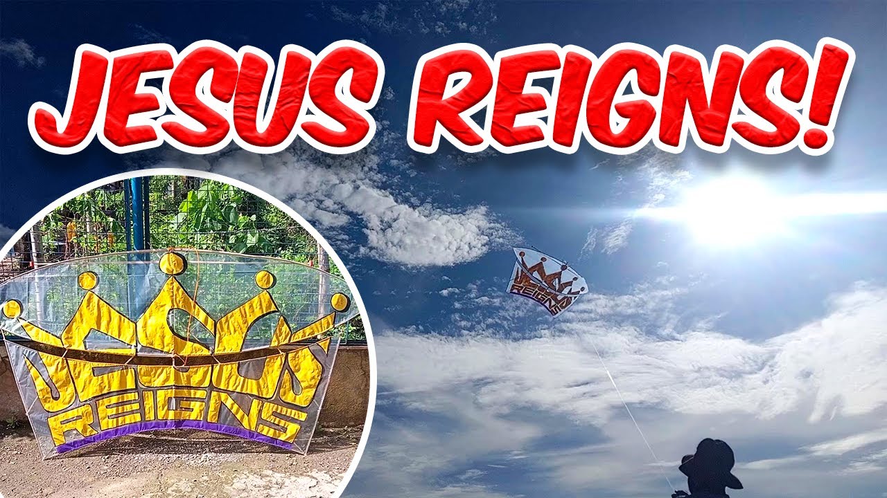 Jesus Reigns Kite | Tutorial and Test Fly | Kite Vlog #19 - YouTube