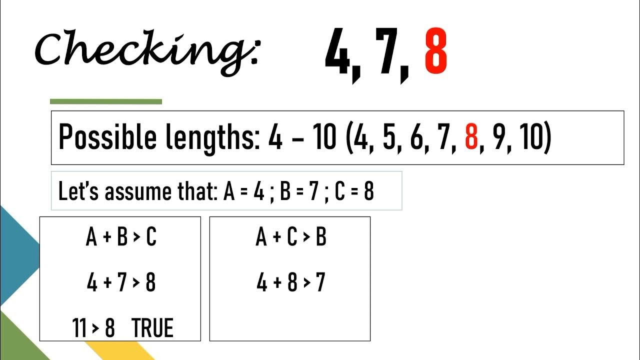 Triangle Inequality Theorem - Explained | Inequalities in Triangles ...