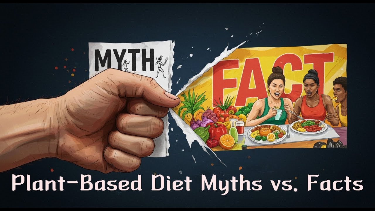 Plant-Based Diet Myths vs. Facts: What You NEED to Know - YouTube