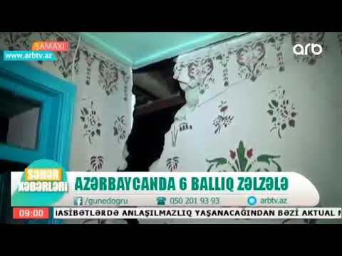 SAMAXIDA ZELZELE BAS VERDI YARALILAR VE DAGINTILAR VAR