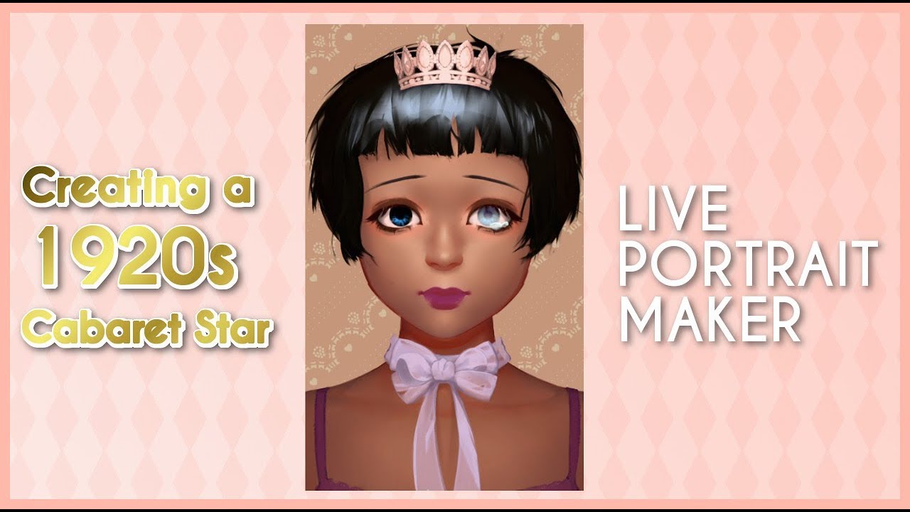 Live Portrait Maker | Create A Character: 1920s Cabaret Star - YouTube