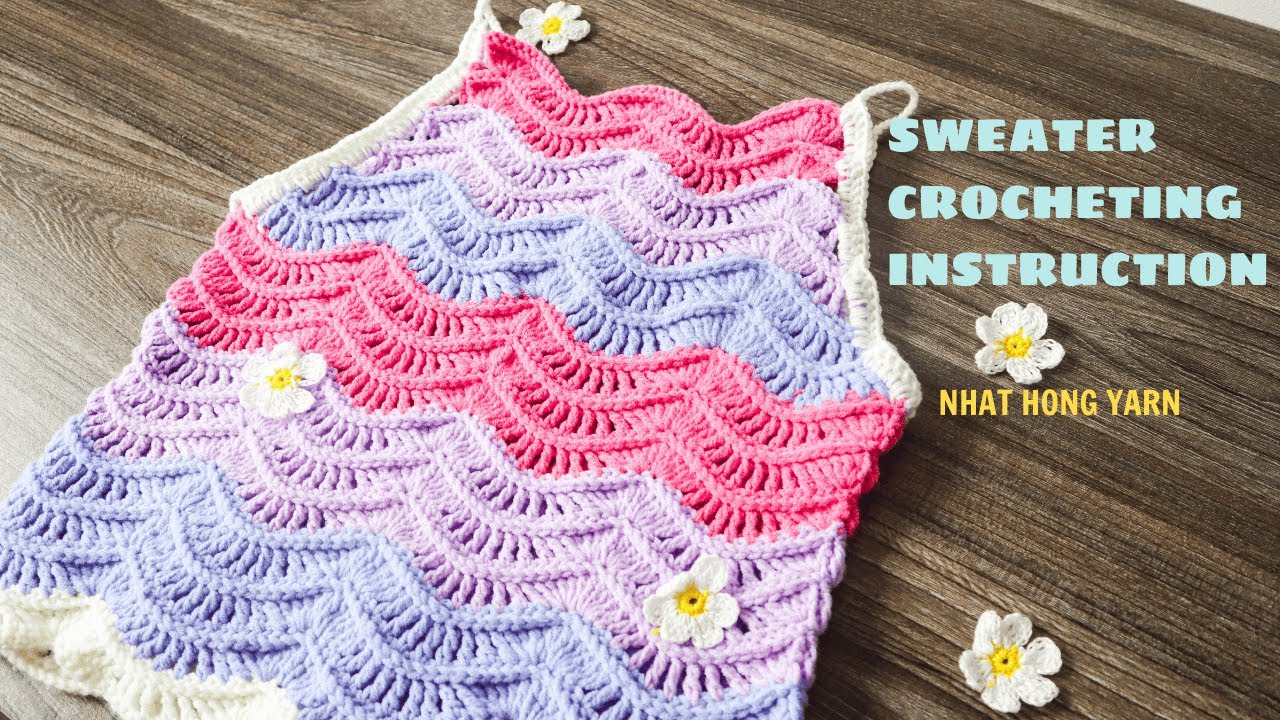 (Engsub)Create Your Own Handmade Crop Top - Easy Crocheting Guide ...