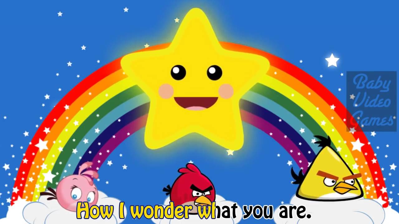Children Music Angry Birds Nursery Rhymes Twinkle Twinkle Little Star ...
