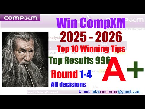 CompXM Round 1 answers [996/1000] - Part 1 - R&D - Capsim Comp XM 2025 ...