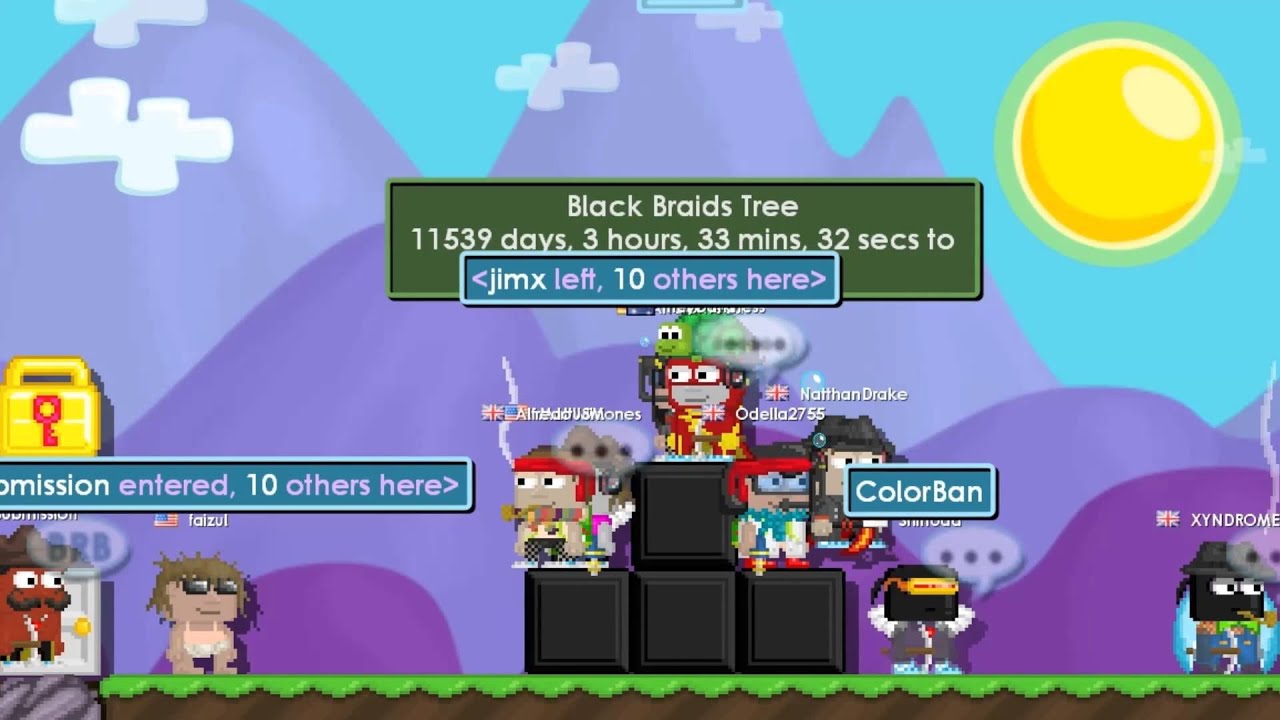 Growtopia - 10000+ Days tree (FIXED) - YouTube