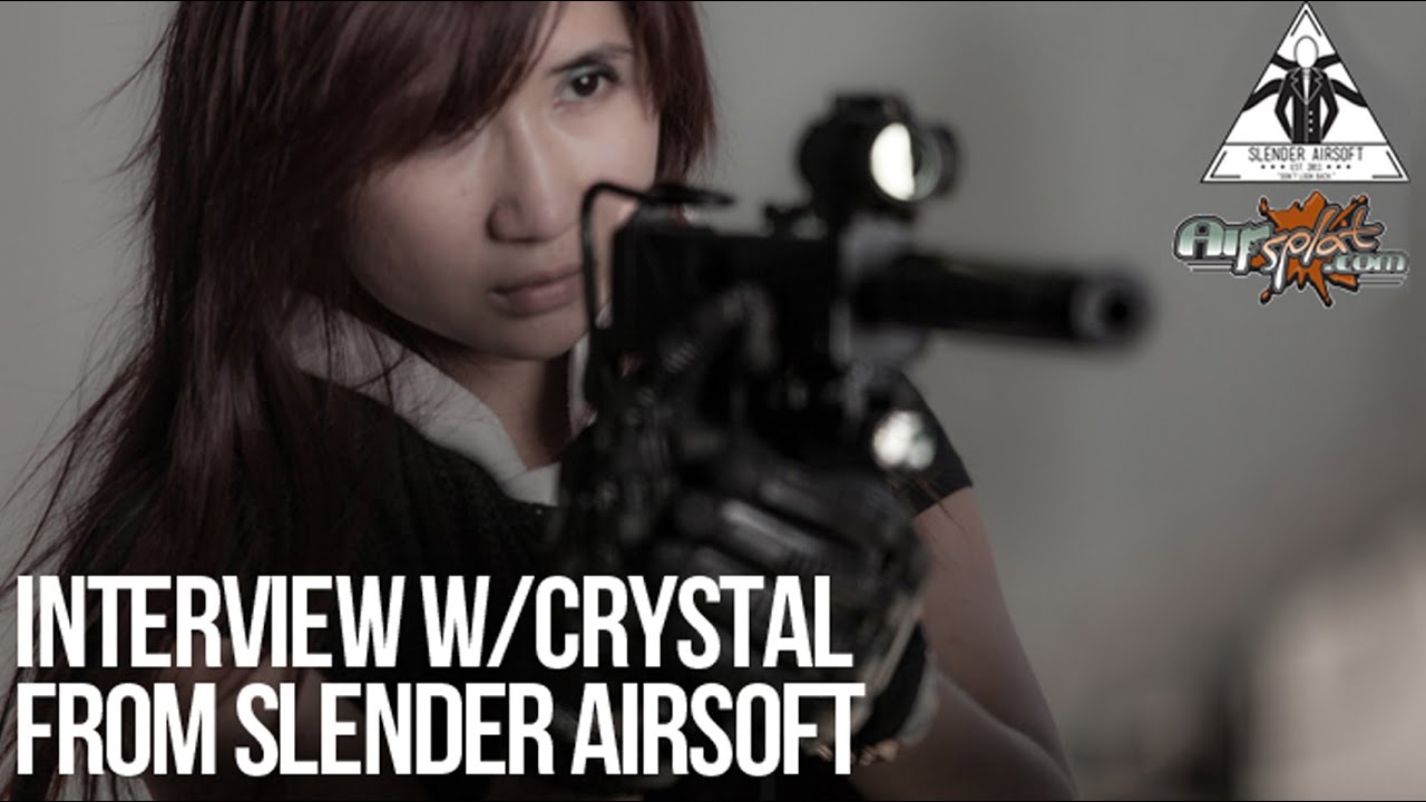 AirSplat Airsoft Player Spotlight - Crystal from Slender Airsoft - YouTube