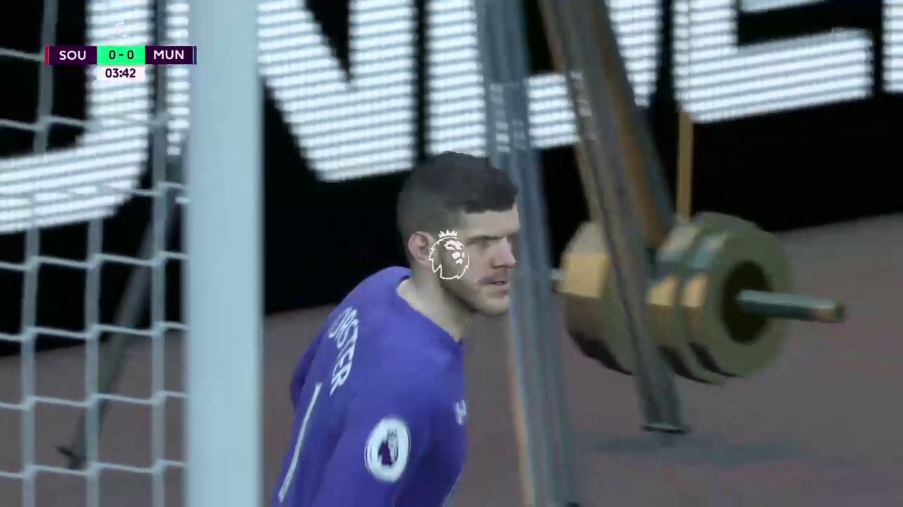 E:76 FIFA 17 - Fraser Forster Big SAVE! - Manchester United v ...